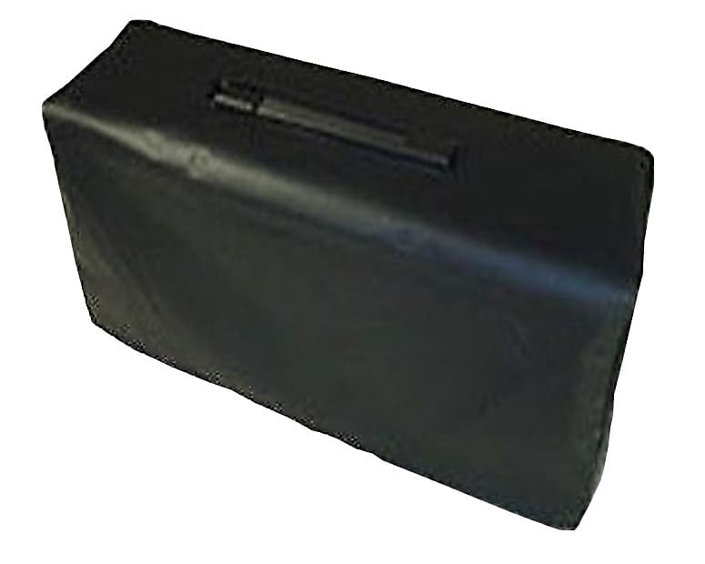 Black Vinyl Amp Cover for Kustom Double Barrel 2x12 Combo Amp | Reverb