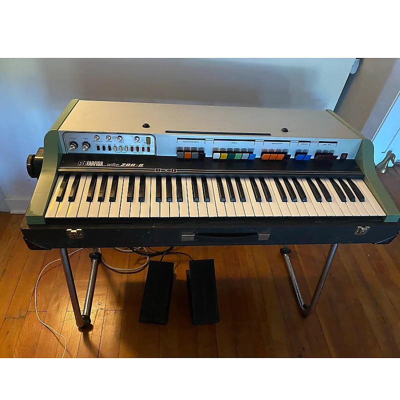 Farfisa VIP-200R 61-Key Organ with Rhythm Unit | Reverb
