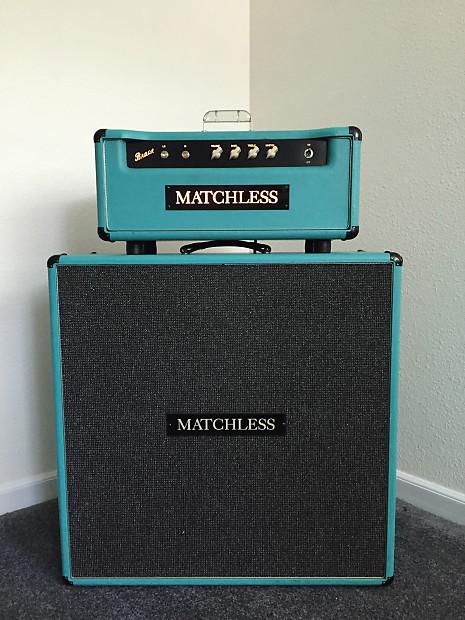 Matchless Brave Head & Matching 4x12 Cab 1998 Sampson Era - | Reverb