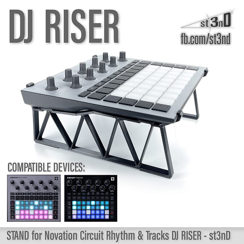 DJ RISER STAND for Novation Circuit Rhythm & Tracks | Reverb