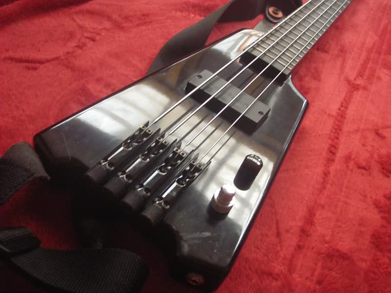 Custom, hand made Carbon fibre headless bass | Reverb