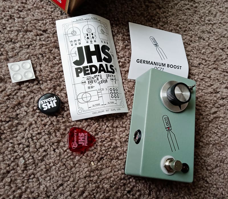 JHS Germanium Boost OC71 2023 - Green | Reverb