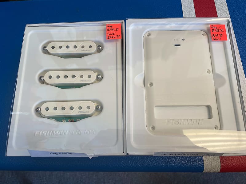 Fishman Fluence Pickups and Battery Pack | Reverb