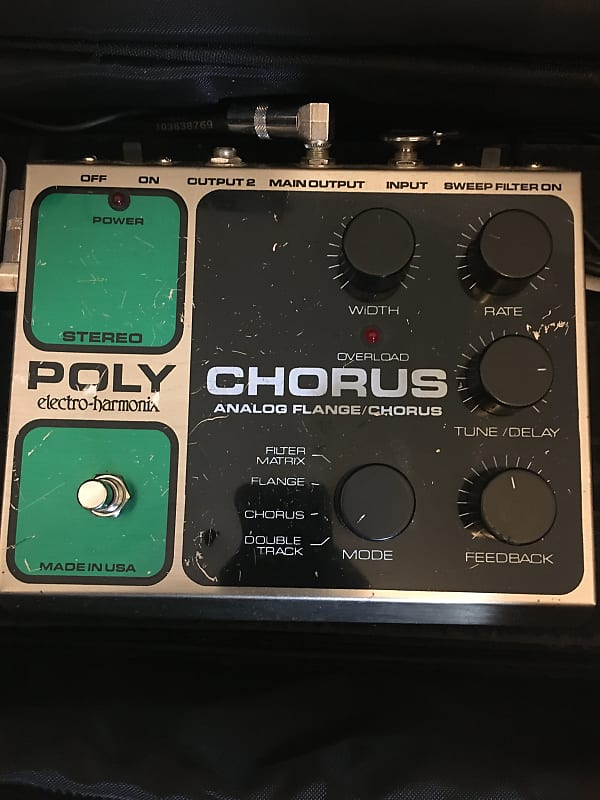 Electro-Harmonix Poly Chorus - Big box 90's 24 volts of Radio | Reverb