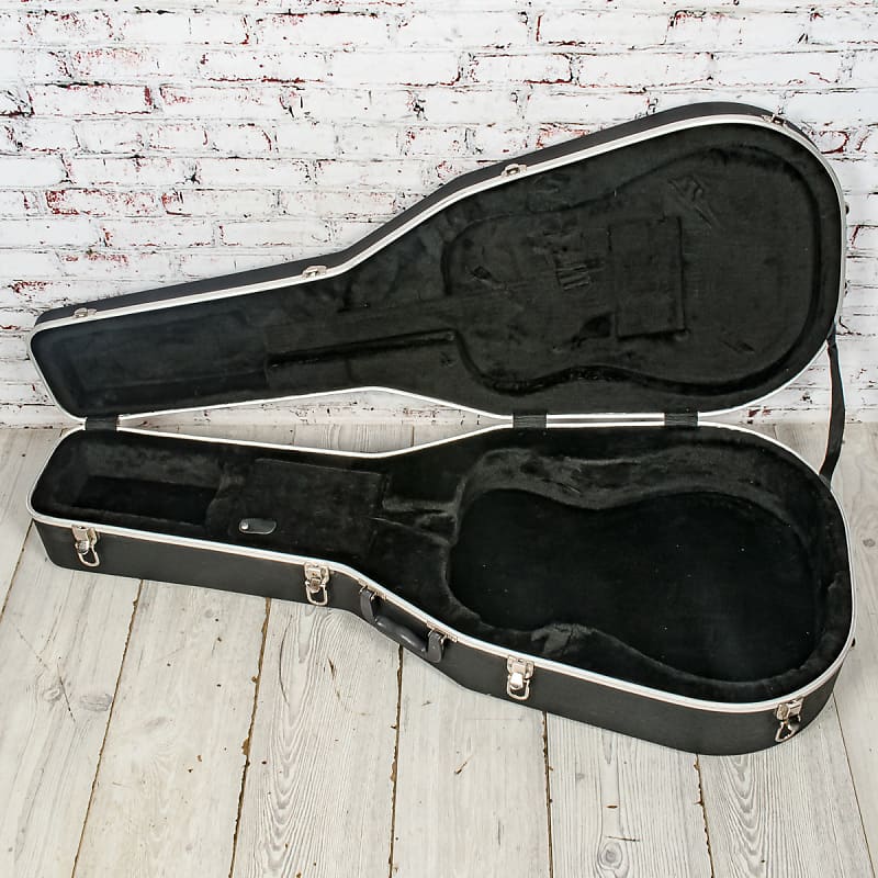 Washburn - Acoustic Guitar Hardshell Case, Black - x0252 - | Reverb