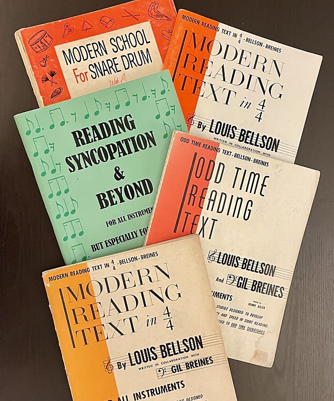 Drums Books Rhythmic Reading | Reverb