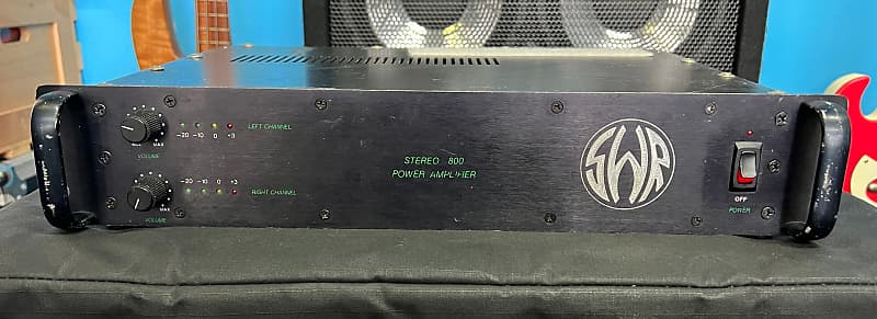 SWR Stereo 800 Bass Power Amp | Reverb Australia