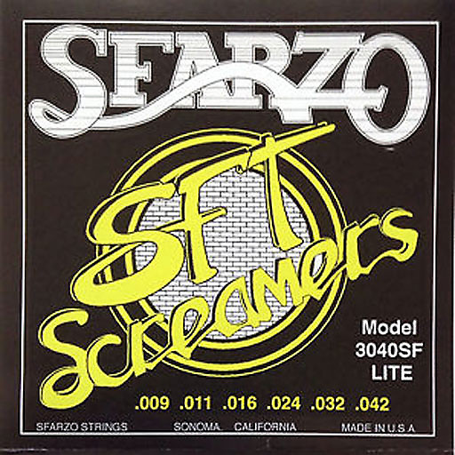 Sfarzo 3040SF SFT Screamer Electric Guitar Strings | Reverb