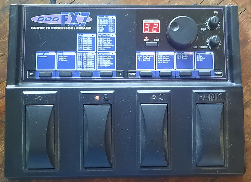 DOD FX7 Multi Effect Pedal USA 1990s | Reverb Canada