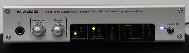 M-Audio ProFire Lightbridge FireWire Lightpipe Interface :: | Reverb