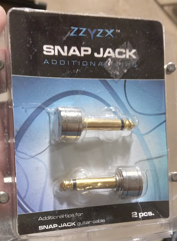 ZZYZX Snap Jack Pair Straight - Straight 2010s - Chrome | Reverb