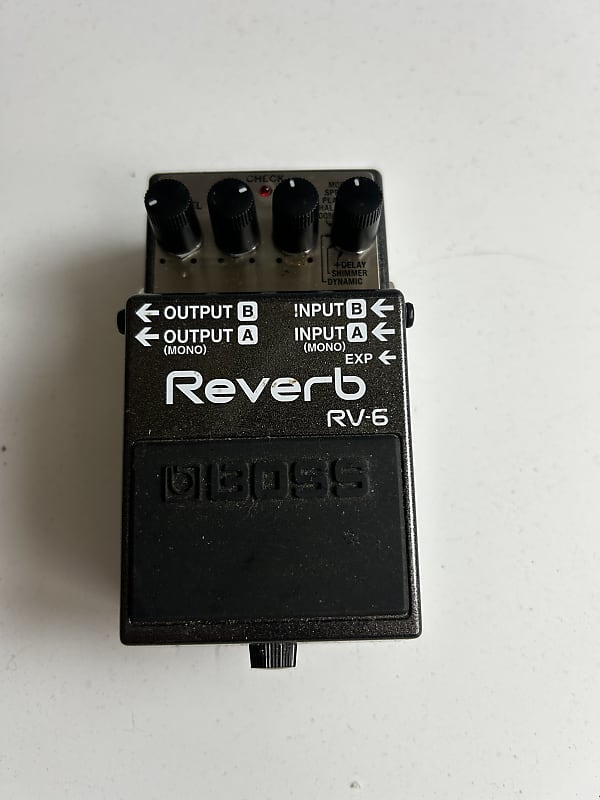 Boss RV-6 Reverb 2015 - Present - Silver | Reverb