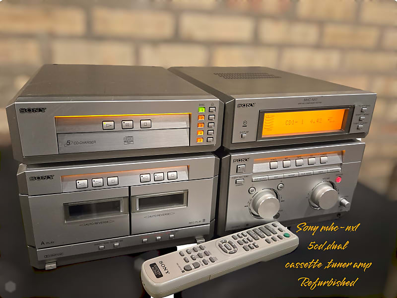 Sony MCH-NX1 HI-FI components system fully functional | Reverb