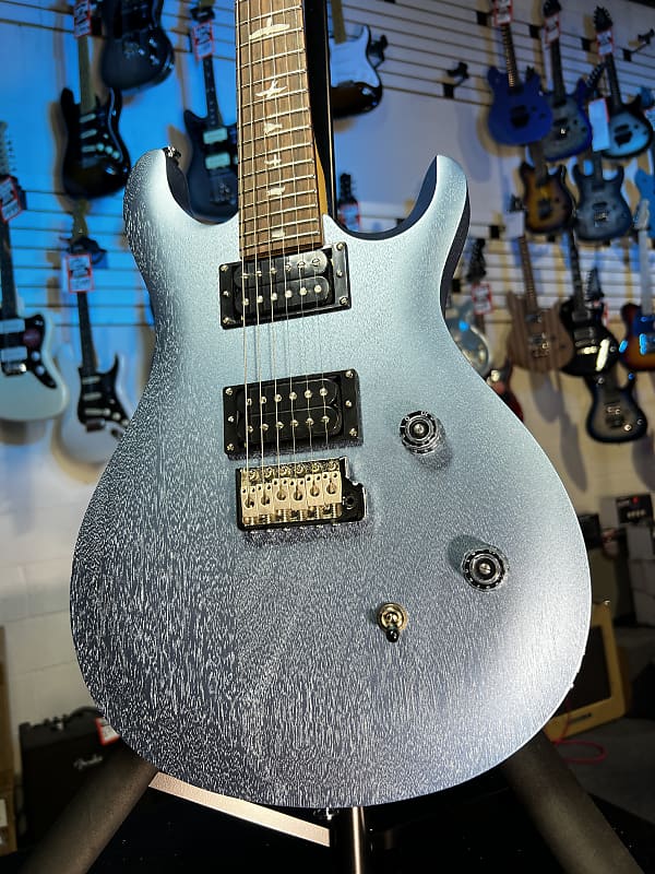 PRS SE CE 24 Standard Satin Electric Guitar - Ice Blue | Reverb