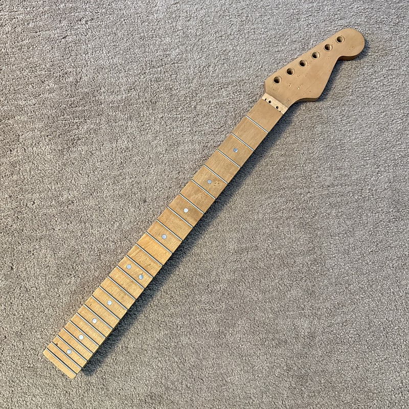 Warmoth Strat Neck 1990s - Birdseye Maple | Reverb