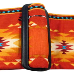 Sunset Native American Design Guitar Strap Artisan Handmade | Reverb