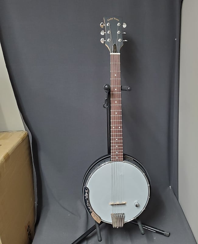 Gold Tone AC-6+ 6-String Banjo w/Sliding Pickup | Reverb