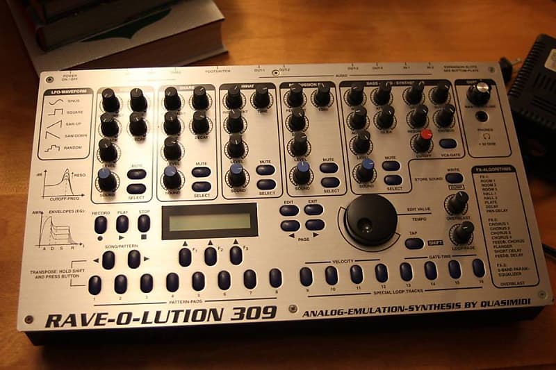 Quasimidi Rave-o-lution 309 Groovebox 1996 | Reverb