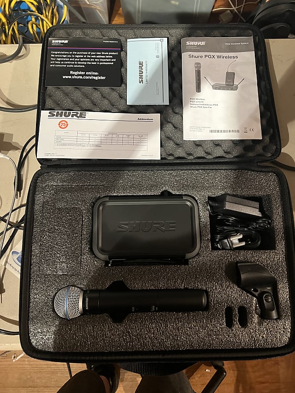 Shure PGX Wireless Microphone | Reverb