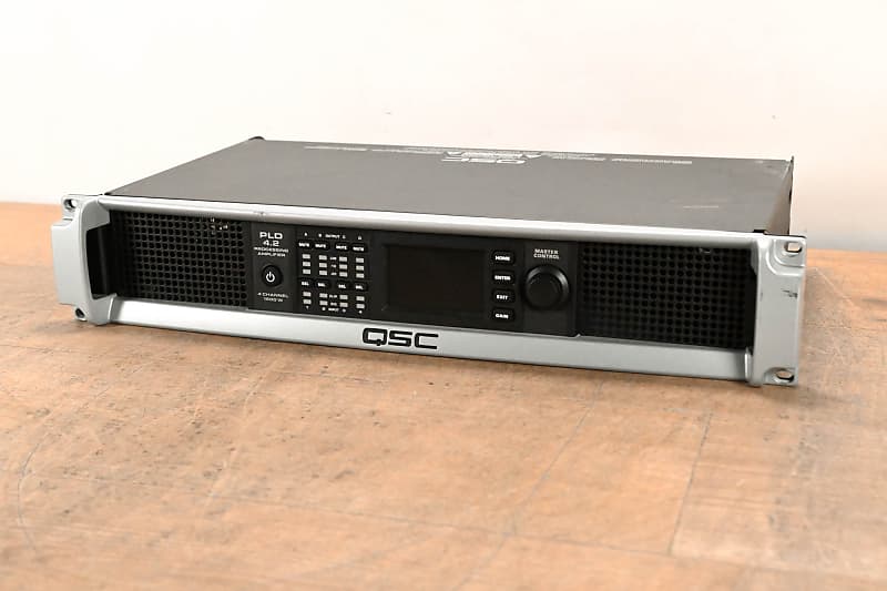QSC PLD4.2 Four-Channel Power Amplifier with DSP | Reverb Canada