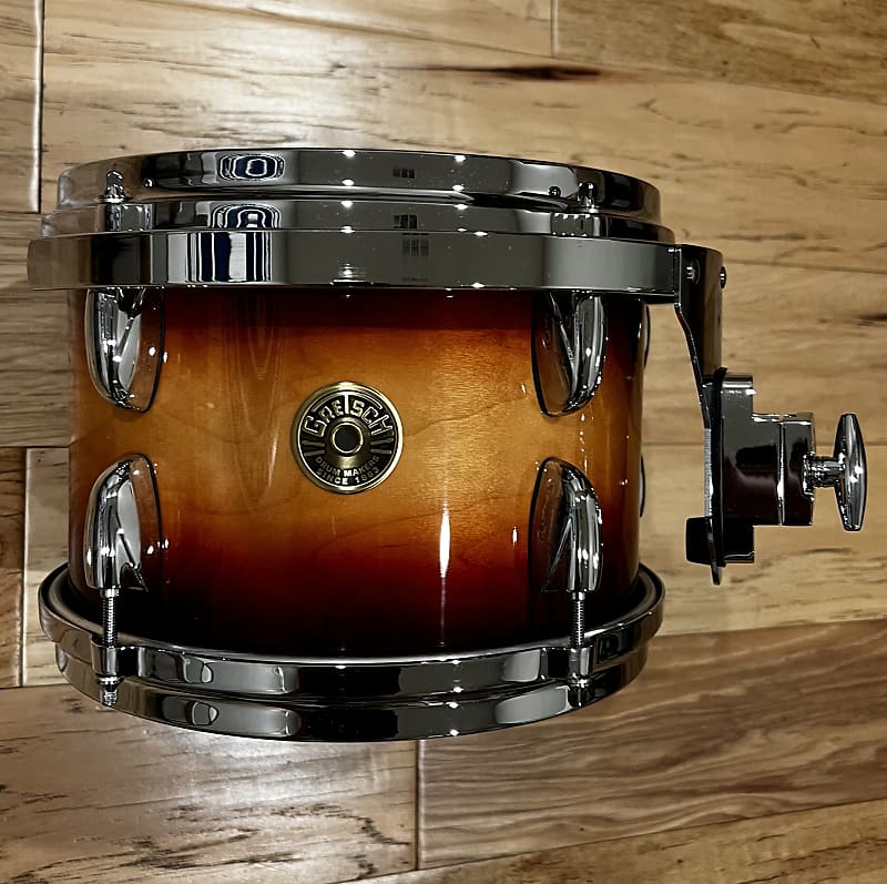 Gretsch USA Custom 7" x 10" Rack Tom in Classic Sunburst | Reverb