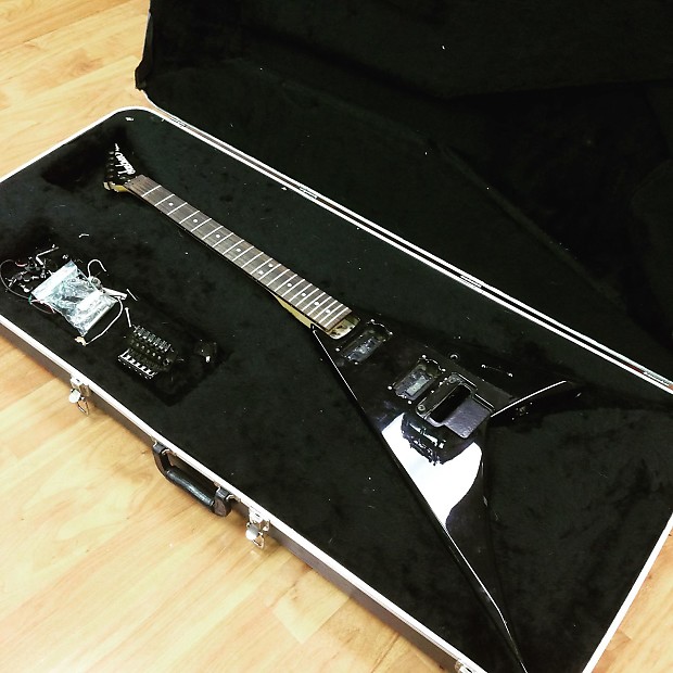 Jackson Rr3 Rhoads V Project with case | Reverb