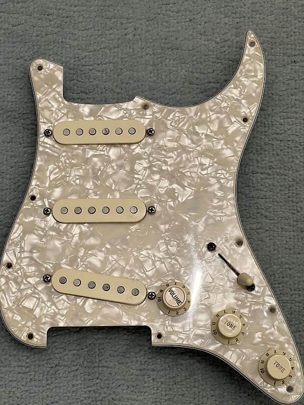 Fender American Deluxe SCN Loaded Stratocaster Pickguard S1 | Reverb