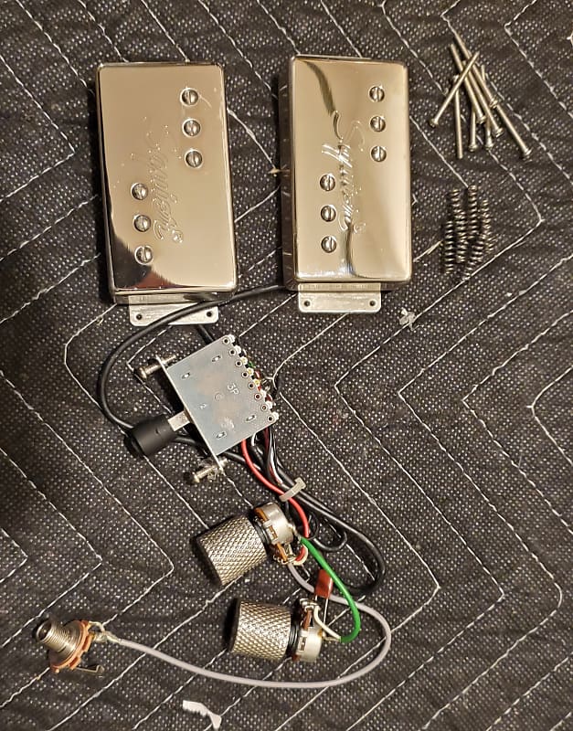 Squier Classic Vibe Wide Range Humbucker and Wiring Harness | Reverb