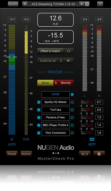 NUGEN Audio MasterCheck | Reverb