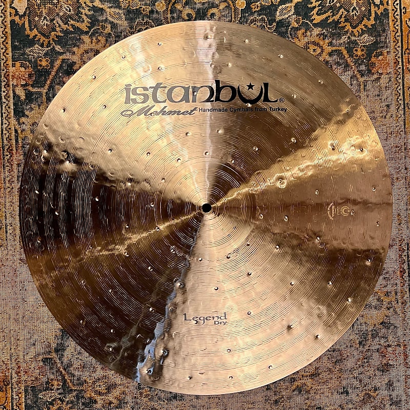 VIDEO! ULTRA DARK ISTANBUL Mehmet LEGEND DRY Ride 22" | Reverb Hungary