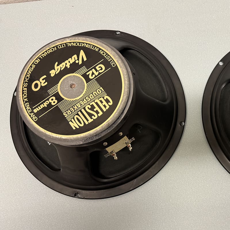 Celestion 1991 Vintage 30 t4139 Blackframe Made in UK rare Celestion 1991 Vintage 30 t4139 Blackframe Made in UK rare