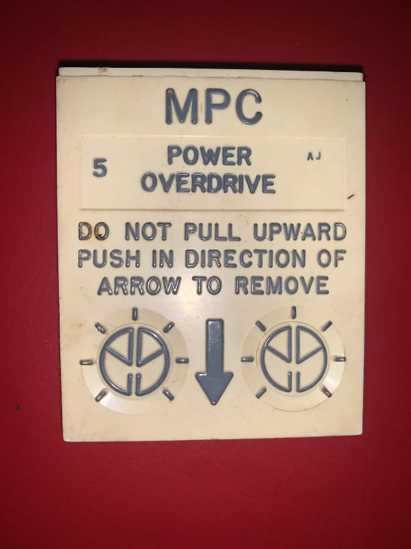 MPC Electra Power Overdrive Module Stomp Box FX effects | Reverb