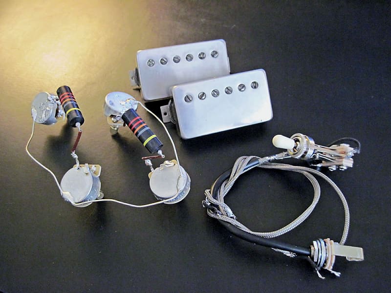 Wizz Premium Clone PAF Pickup Set & Original 2021 Gibson | Reverb
