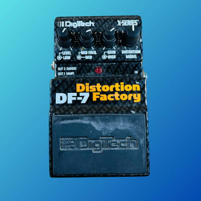 Digitech X-Series DF-7 Distortion Factory Modeler 7-Modes | Reverb