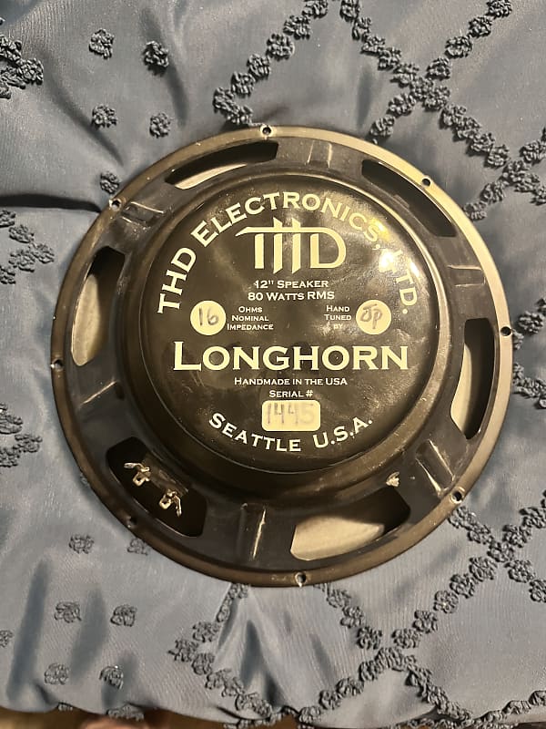 THD Longhorn Eminence 16 ohm 12" Speaker 80 Watts RMS | Reverb