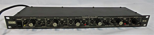 Rane PE15/SP15 Original Grayface 5 Band Parametric Equalizer | Reverb