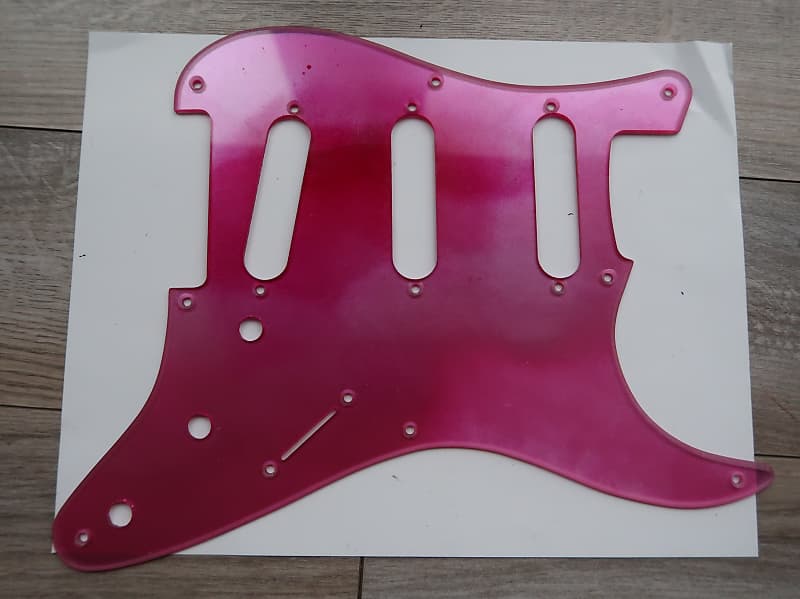 50's Fender Stratocaster Pickguard / 8 hole USA Pickguard | Reverb