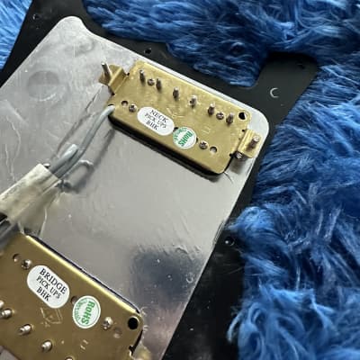 Fender HH Stratocaster Loaded Pickguard w/ Humbuckers Coil | Reverb