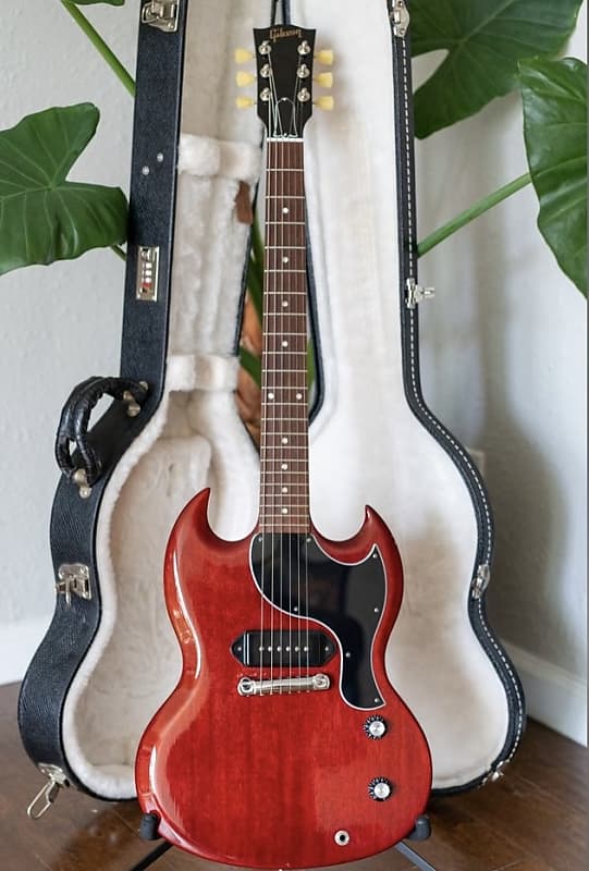 2011 Gibson SG Junior Cherry Red w/ Original Hardshell Case | Reverb