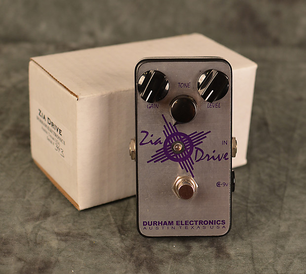 Durham Electronics Zia Drive W/ Box Silver | Reverb