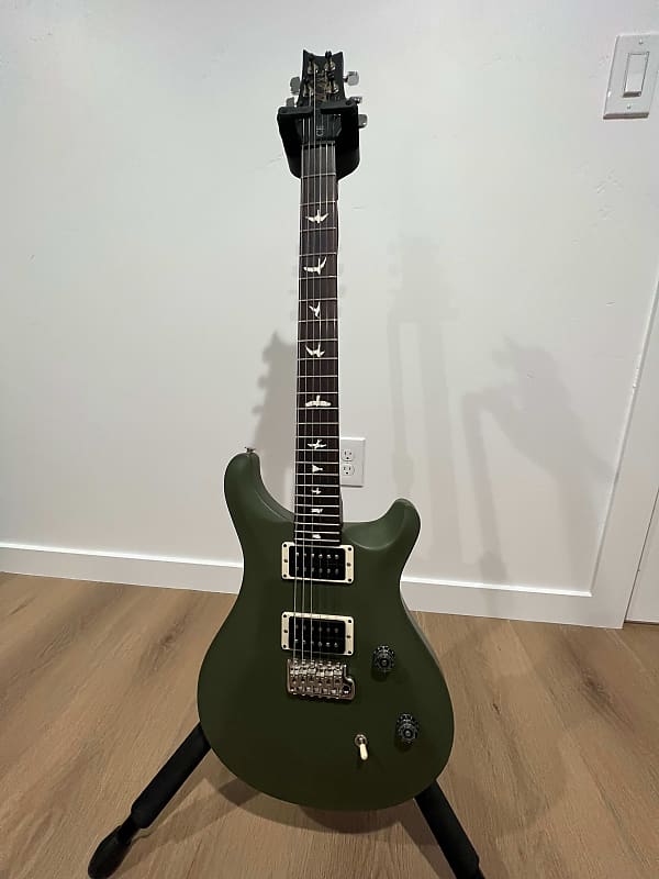 PRS CE 24 Limited Run Custom Color Matte Green | Reverb