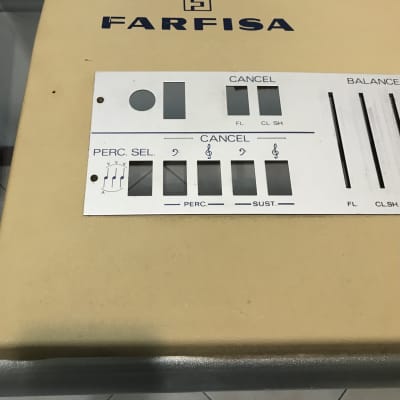 Farfisa Professional (PANEL)🤩 | Reverb