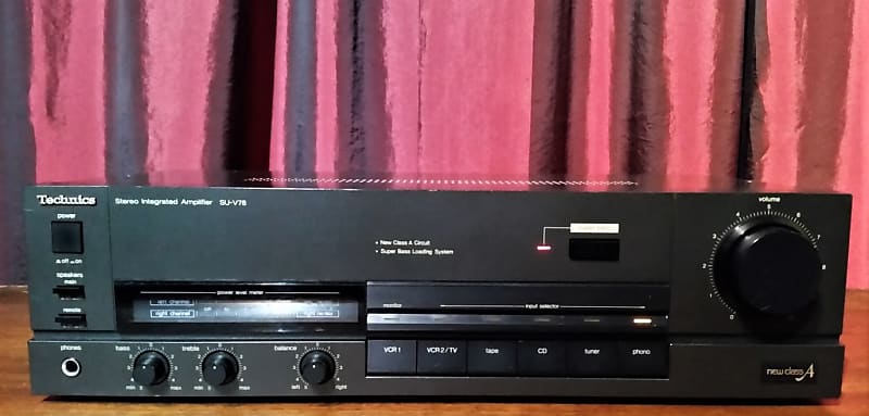 Technics SU-V78 Stereo Integrated Amplifier With Phono 1989 | Reverb