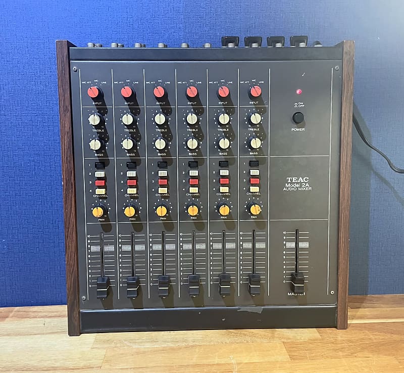 Teac Model 2A Vintage Analog Mixer 6 inputs / Great | Reverb Canada