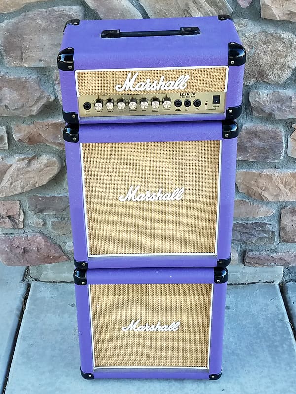 MARSHALL PURPLE MINI STACK -( LEAD 15 )- PURPLE !!! 1990 s | Reverb
