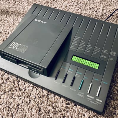 Early 90’s RARE Sequencer BROTHER PDC-100 MIDI Synth Pro Disk | Reverb