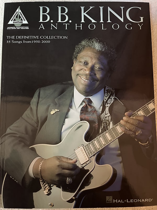 B.B. King - Anthology - Guitar Tab / Tablature Book | Reverb