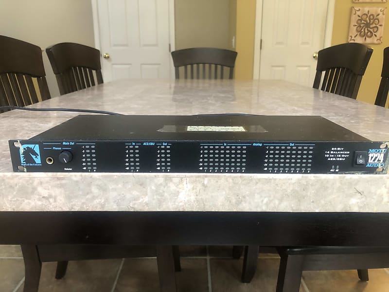 MOTU 1224 1990's - Black | Reverb