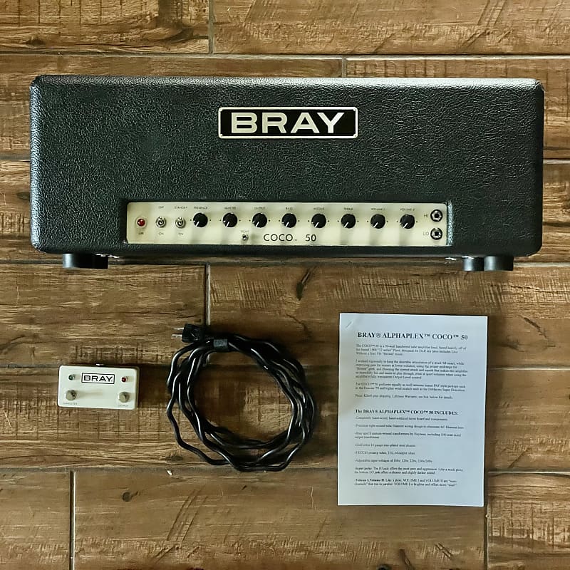 Bray Alphaplex Coco 50 (1968 Marshall Plexi) | Reverb