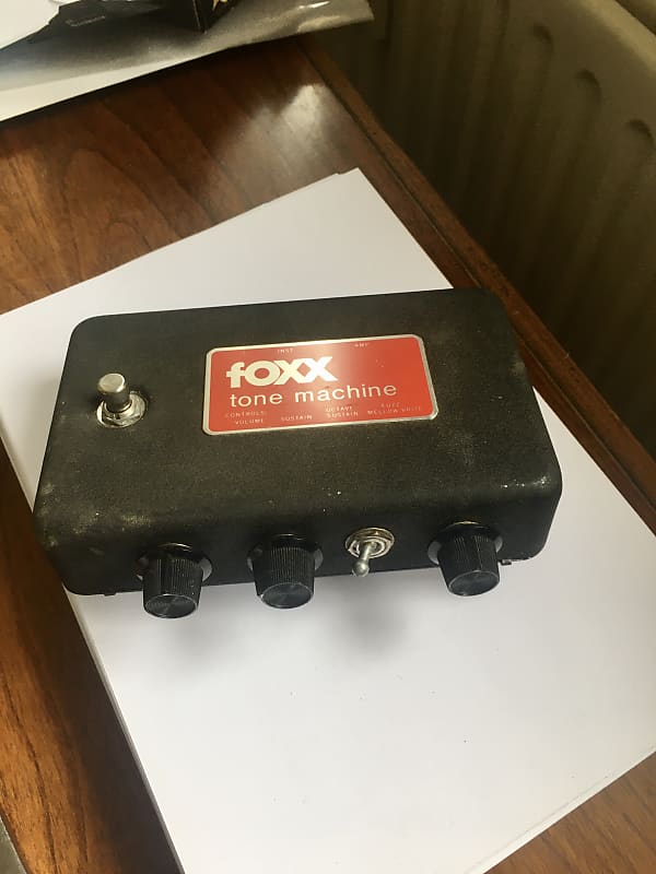 Foxx Tone Machine vintage Fuzz/ Octavia 1971 | Reverb
